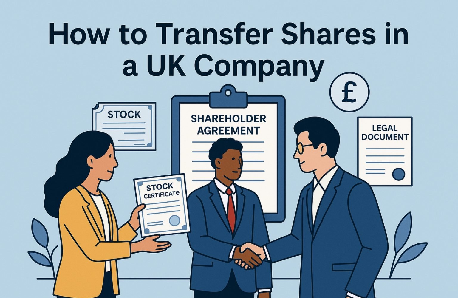 How to Transfer Shares in a UK Company – Dragonfly Associates